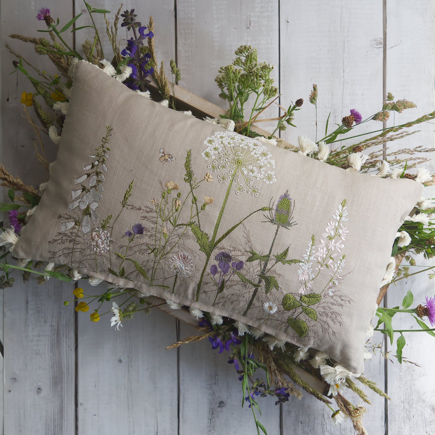 Stickdatei Wildgräser – Cora Design Stickdateien